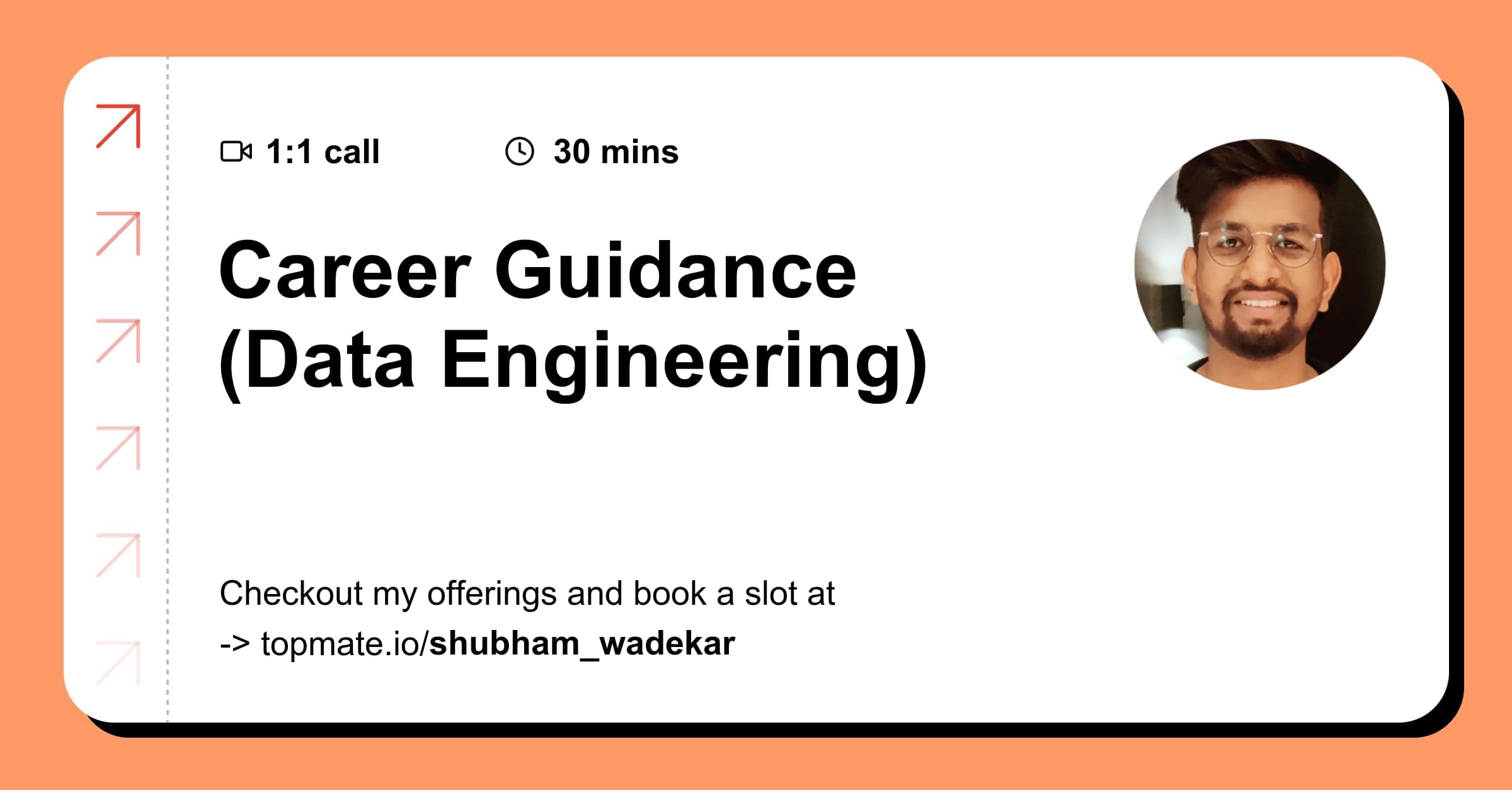 Career Guidance (Data Engineering) with Shubham Wadekar